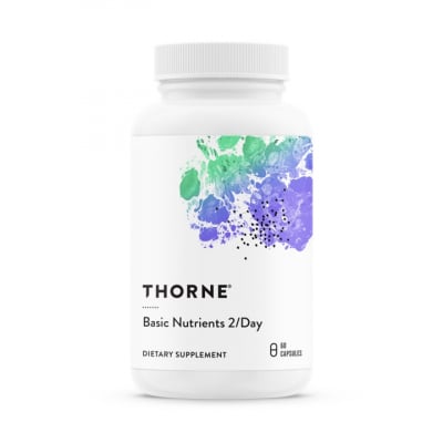 Thorne Basic Nutrients 2/Day - Högabsorberbar Multivitamin – Glimja