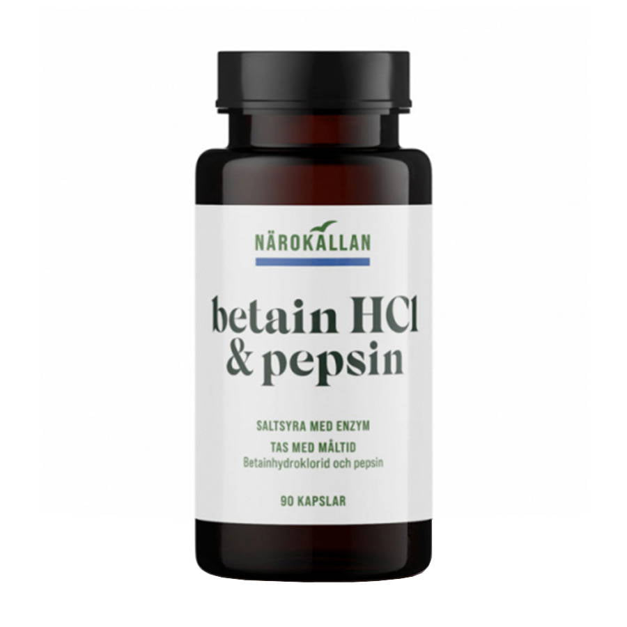 Betaine HCL & Pepsin, 90 capsules – Glimja